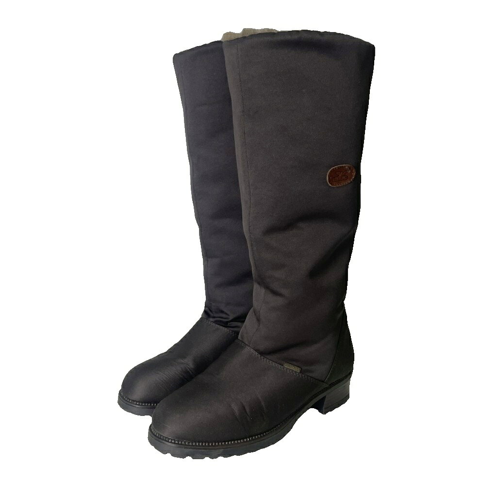【中古】レジェロ LEGERO ロングブーツ ミドル ゴアテックス 37 ダークブラウン レディース 【ベクトル 古着】 260315表記サイズ37実寸サイズ筒周り：40cm　筒高：34cm　ヒールの高さ：3.5cm　足首：31cm　　素材...