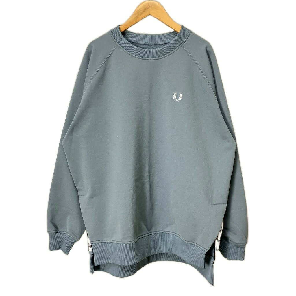 【中古】フレッドペリー FRED PERRY TAPED CREW NECK SWEATSHIRT スウェット トレーナー S ブルー F1806 メンズ 【ベクトル 古着】 260709ブランドフレッドペリー FRED PERRY表記サイ...