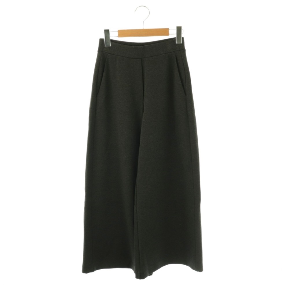 【中古】セオリー Theory 25AW DOUBLE KN LT N TAILOR A LINE PO パンツ ワイド XS ダークグレー /HK ■OS ■SH レディース 【ベクトル 古着】 260723ブランドセオリー Theory...