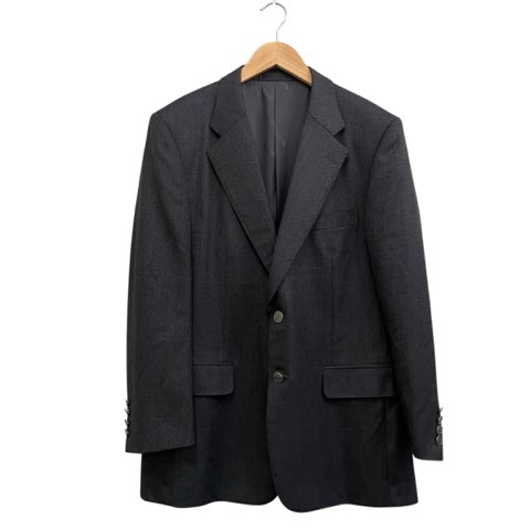 【中古】アクアスキュータム AQUASCUTUM テーラードジャケット 金属製ボタン サイドベンツ ダークグレー系 サイズ96AB5 メンズ 【ベクトル 古着】 251127ブランドアクアスキュータム AQUASCUTUM表記サイズ96AB...