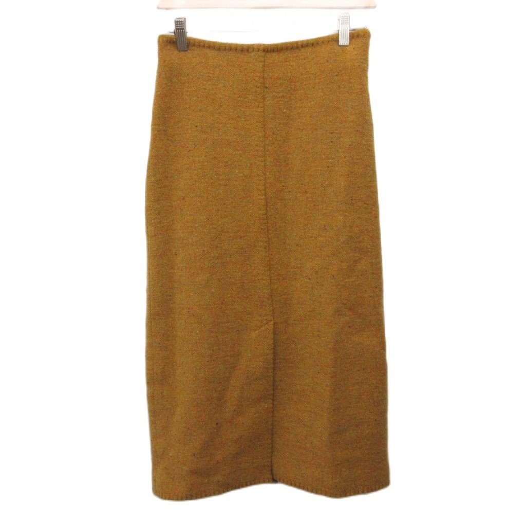 【中古】マークジェイコブスルック MARC JACOBS LOOK ロングスカート ウール イエロー 2 ■IBO96 レディース 【ベクトル 古着】 260521ブランドマークジェイコブスルック MARC JACOBS LOOK表記サイズ...