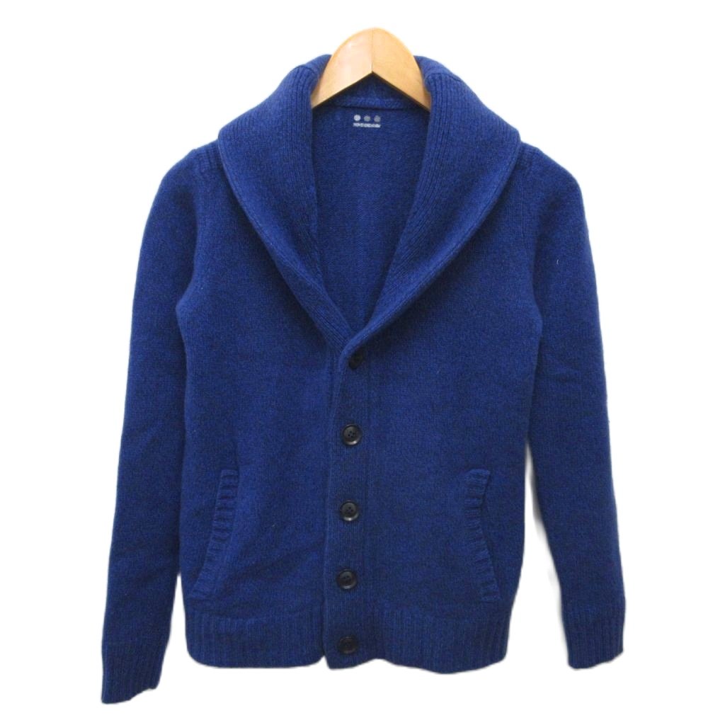 【中古】スリードッツ three dots カーディガン ニット ウール カシミヤ 青 ブルー 約S レディース 【ベクトル 古着】 260623ブランドスリードッツ three dots表記サイズ約S実寸サイズ肩幅：38cm　身幅：47c...