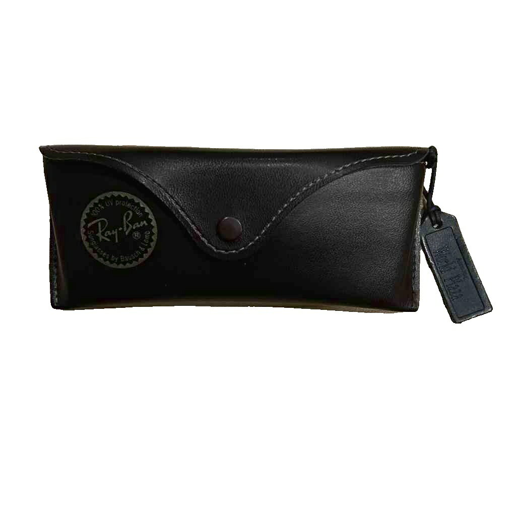 【中古】レイバン RAY BAN サングラスケース レザー 焦げ茶 ダークブラウン ■GY06 メンズ 【ベクトル 古着】 260712ブランドレイバン RAY BAN実寸サイズタテ 約6.5cm　ヨコ 約16.5cm　素材レザー 色焦げ茶...