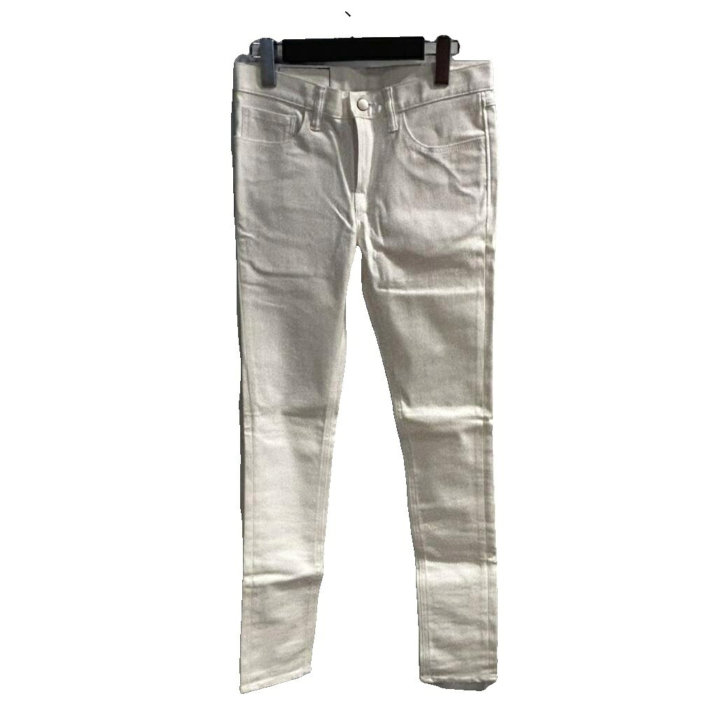 【中古】ステュディオス STUDIOUS ×BUGJOHN ×DEVOTION デニム S 白 ホワイト メンズ 【ベクトル 古着】 260722ブランドステュディオス STUDIOUS表記サイズS実寸サイズウエスト：76cm　もも幅：23...