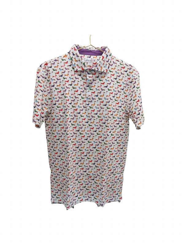 【中古】未使用品 COTON DOUX ポロシャツ メンズ 【ベクトル 古着】 260330ブランドCOTON DOUX表記サイズL実寸サイズ肩幅：47cm　身幅：51cm　着丈：76cm　袖丈：22.5cm　　素材綿100色ホワイト状態・...