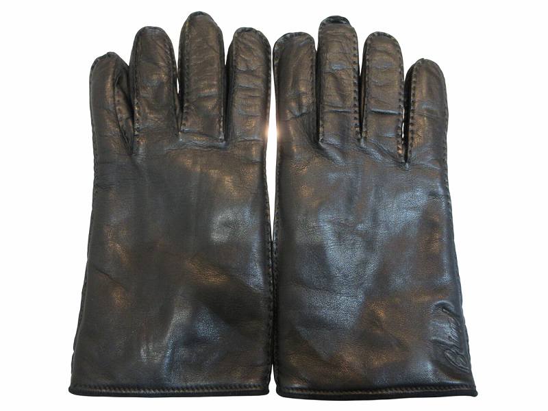【中古】未使用品 ブリオーニ BRIONI 手袋 メンズ レザー ブラック 8サイズ メンズ 【ベクトル 古着】 260331ブランドブリオーニ BRIONI表記サイズ8実寸サイズ横 約10.5 縦 約23.5　素材表地：レザー 裏地：カシ...