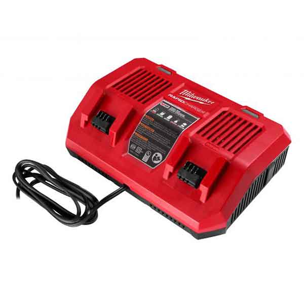 商品名 M18 デュアルベイ充電器 型番 M18 DFC JP メーカー ミルウォーキー 商品説明 ■M18ポートを2個搭載 ■2パックの同時充電で、従来の充電器に比べ3倍以上の高速充電が可能 ■7REDLINKPLUSインテリジェンス搭載...