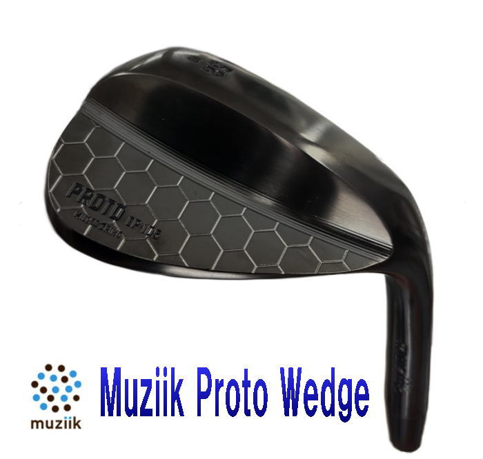 【NEW】Muziik PROTO Wedge EP-105 ムジーク プロトウェッジ ヘッド単体 + カスタムシャフト装着！ ー Precision Meets Playability ー 究極の操作性とスピン性能を両立 軟鉄8620カー...