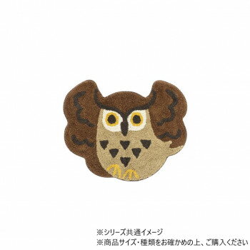 お部屋はもちろんトイレマットとしてもお使いいただける、可愛らしい鳥たちのマットです。両手を挙げてバンザイをしている姿と可愛らしい表情に癒されます。サイズ約W61×H46cm個装サイズ：51×66×1cm重量390g個装重量：360g素材・材...