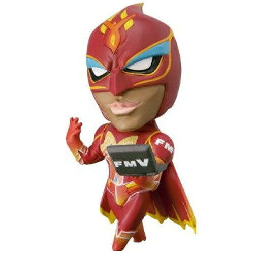■デスクトップサイズのミニフィギュア！　所属企業マークのプリント入り台座付き！バンダイ（BANDAI） BOXフィギュア　デフォルマイスタープチ TIGER＆BUNNY　より【ファイヤーエンブレム】単品（1個）です。※こちらの商品は、ブライ...