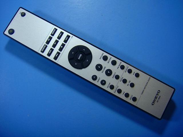 【商品情報】 メーカー：オンキョー ONKYO 型番：RC-968S 付属品：本体（写真内の物ですべてになります） ※電池カバー、バッテリー、充電器、コード、ふた カバー、枠等の付属品は写真に写ってない場合付属しません。 【商品の状態に関し...