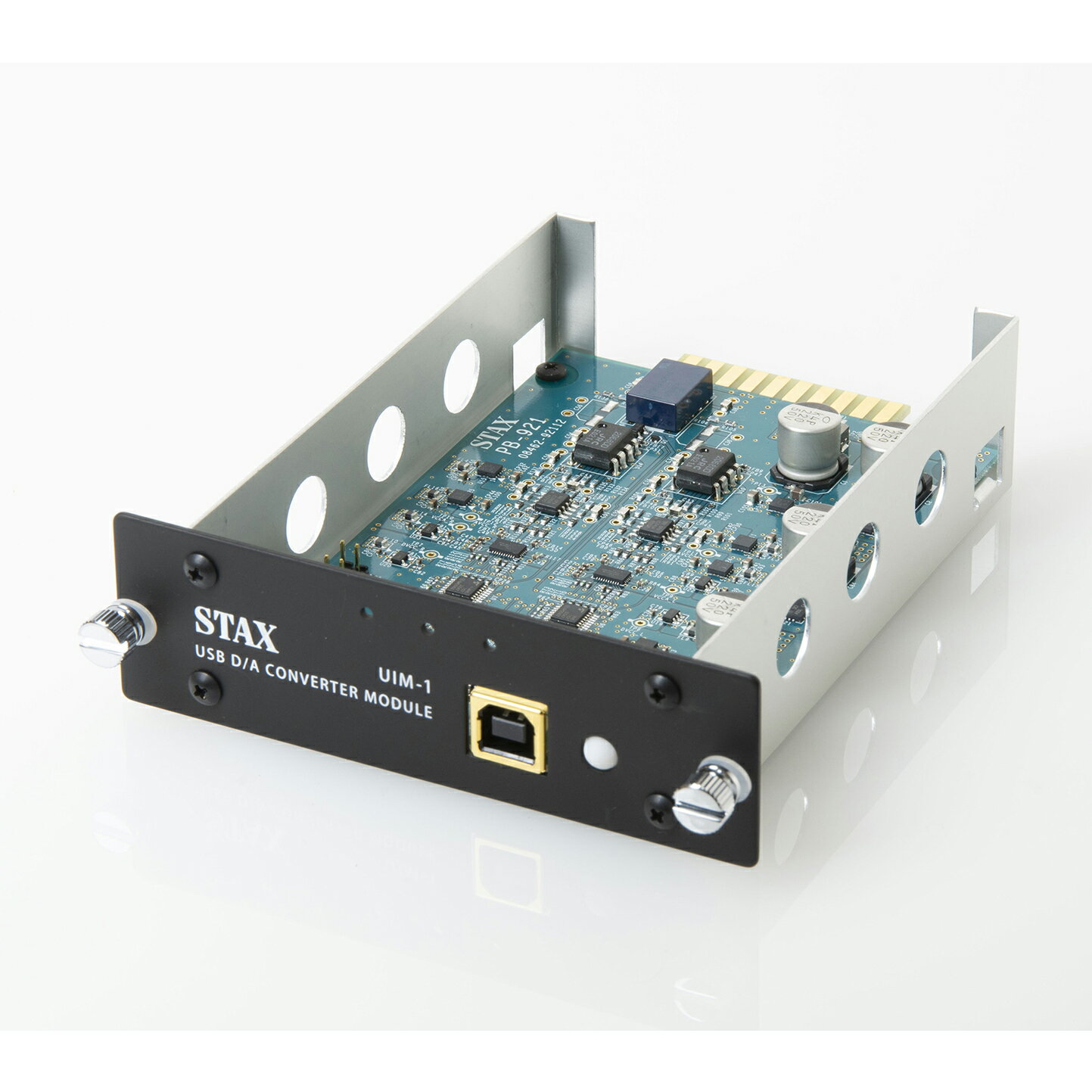 UIM-1 USB D/A Converter SRM-T8000用USB DACオプションボード 特徴 ■開発コンセプト UIM-1はSRM-T8000のオプションスロット（LINE 4）に装着する、日本で独自開発されたUSB DACモジ...