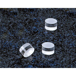 AUDIO REPLAS　SG-4HR 高純度HRシリーズ SG-4HR ■寸法/φ12mm×10mm ■仕上げ/上下：スリ　外周：透明 最もリーズナブルなモデルです。材質もこだわりのHR石英を使用。小型スピーカーや電源タップなどの振動処理...