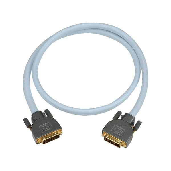 スープラ　DVI-DVI　 【特徴】 ●銀メッキ線の採用による高周波帯域における広帯域信号の伝送の高域性。 ●三重シールドによる外部雑音からの優れたシールド効果と逆に信号漏れの防止。 ●コネクターの接点に0.8ミクロン、24金メッキを施すこ...