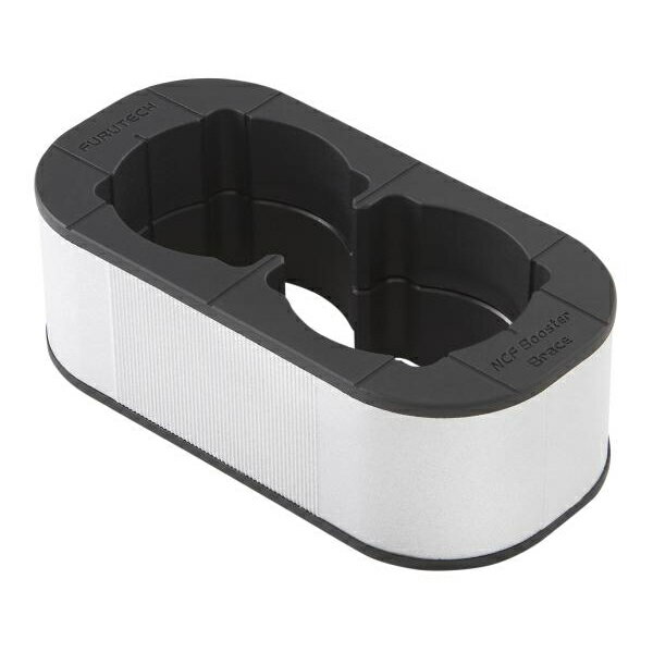 メーカー希望小売価格はメーカーカタログに基づいて掲載しています フルテック　NCF BOOSTER-BRACE　2019年8月1日発売商品　 マルチマテリアルハイブリッド構造 電源タップや壁コンセントに接続されたコネクターやケーブルの振動を...