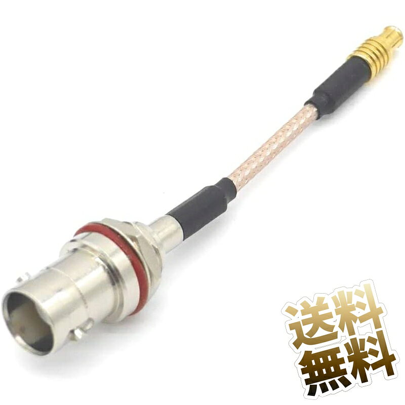 BNCメスーMCXオス変換同軸ケーブル RG316 コネクタータイプ: BNCメスーMCXオス 製品内容 BNC - MCX変換ケーブル 約6cm × 1本 保証期間 お届け日より1ヶ月BNCメスーMCXオス変換同軸ケーブル RG316 コ...