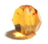 ダイヤのような輝きが特徴のスワロフスキービーズ#5000、通称「ダイヤカット型」と言われている形です。 ソロバン型と同じく、ビーズアクセサリー作りに重宝する定番型です。 【カラー】 トパーズ サイズ：10mm ＊モニターの発色の具合によって...