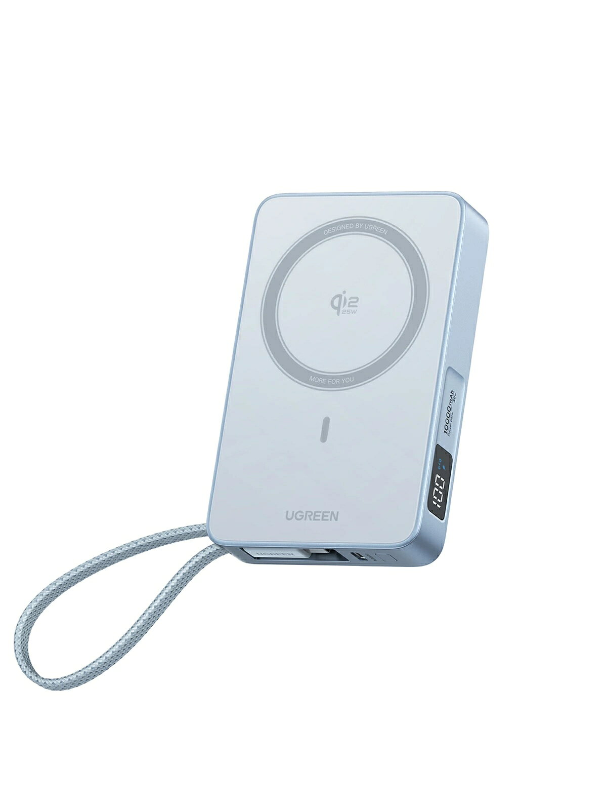 【★世界初販売★】UGREENが業界で初めて実現した【Qi2対応・25W】ワイヤレス急速充電を搭載したモバイルバッテリーです。従来にはなかった先進技術により、マグネット自動吸着で位置ズレを防ぎ、これまでにない短時間で効率的な充電体験を提供し...