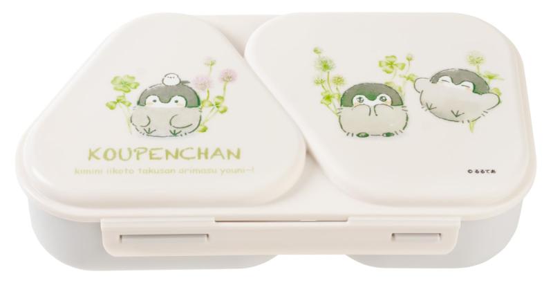 OSK オーエスケー 弁当箱 水筒 箸箱セット コップ トリオセット コウペンちゃん