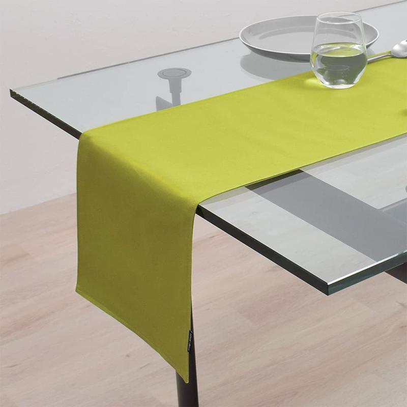 スタイルデコール(STYLE Decor) テーブルランナー・テーブルセンター (30cm×100cm) 綿100% リバーシブルタイプ 無地オックス・リーフグリーン W2602800サイズ:　タテ：約100cm／ヨコ：約30cm 商品によ...