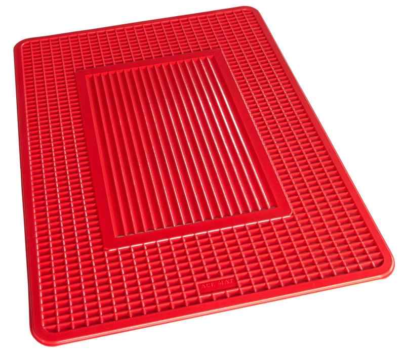 未来科学 エース マット Mサイズ 45×60cm レッド日本PVC(ポリ塩化ビニル)45cm×60cm