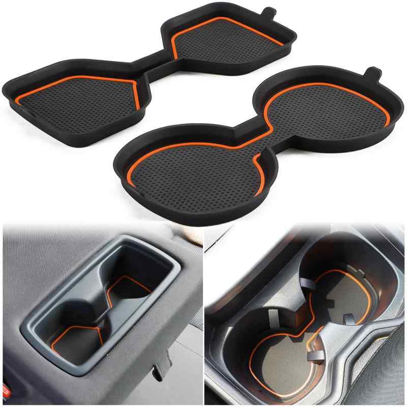 Auovo 新型RAV4 50系 専用 アクセサリー 3D カップホルダー カップ2019 2020 2021 2022 2023 コンソールボックス 収納ケース アクセサリー 2個入新型RAV4 50系 専用