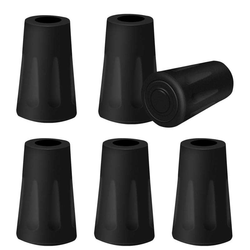 トレッキングポール 取り替え 交換用 滑り止め 先端保護 汎用 キャップ ポール キャップ ラバーキャップ ウォーキングポール バスケット 内径11mm 登山 ハイキング 6個入りです【寸法】- 6個入りです,内径11mm、高さ39mm、重...