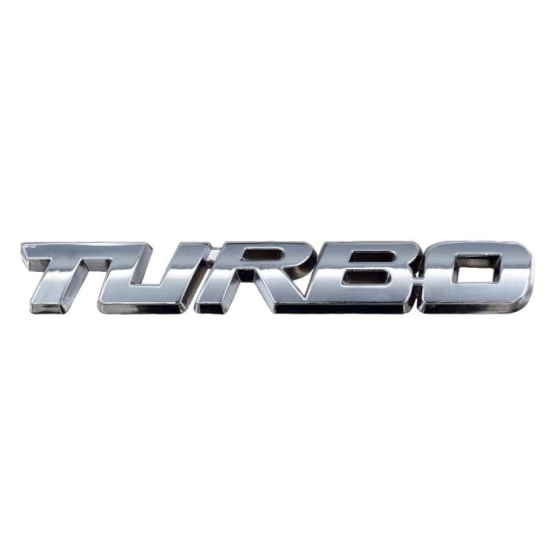 [ネグエス] ターボエンブレム TURBO ターボ 車 エンブレム ステッカー カーステッカー 18mm×129mmターボエンジンの魅力をアピールしたいあなたに、最良のアイテムです。商品セット内容：TURBO ロゴ エンブレム　1個カラー：...