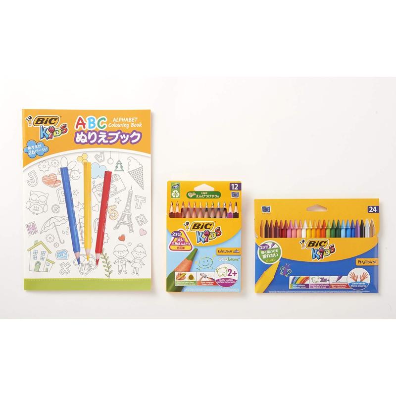 ビック BICKIDS ABCぬりえセット