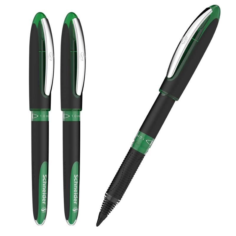 シュナイダー Schneider ローラーボールペン ワンサイン One Sign ペン先:1.0mm インクカラー:グリーン 3本セット OS183604ブランド：Schneider [シュナイダー] / 用途：キャップ式 ローラーボール...