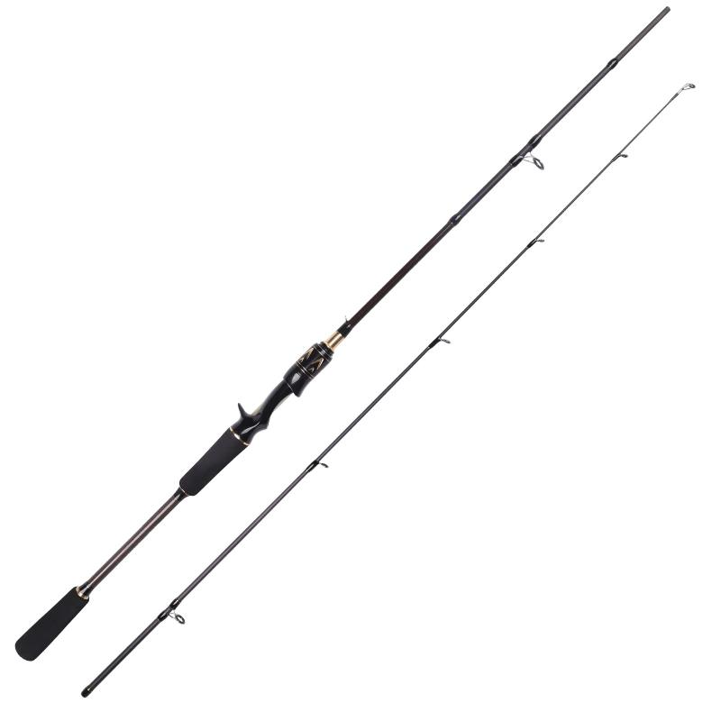 Dananier-SHARK シーバスロッド ベイトロッド スピニングロッド 超軽量 カーボン製 EVAグリップ 釣り竿 コンパクト エギングロッド 海水淡水適用 1.8M/2.1M/2.4M…