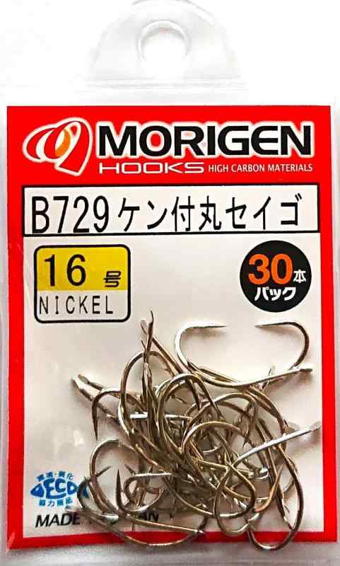 もりげん(Morigen)B777 フカセ 16号(ニッケル)フカセ針