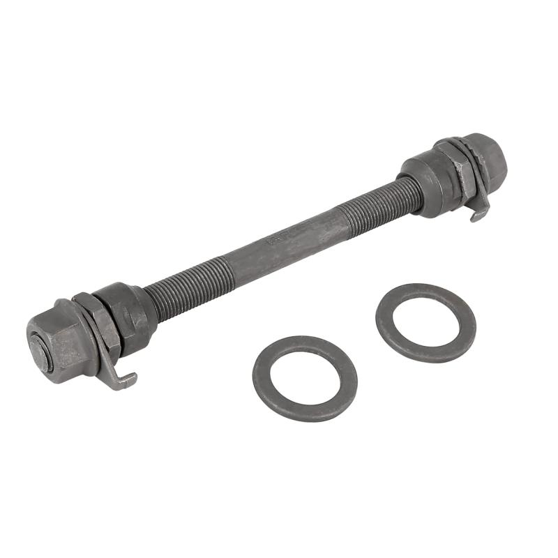 ACROPIX ホイールハブアクスルフロントアクスル ソリッドシャフト 9.5 mm ユニバーサル ブラック MTB 自転車用 ブラック 1個1個 メタル ホイールハブアクスルフロントアクスルソリッドシャフト ブラック MTB 自転車用サイ...