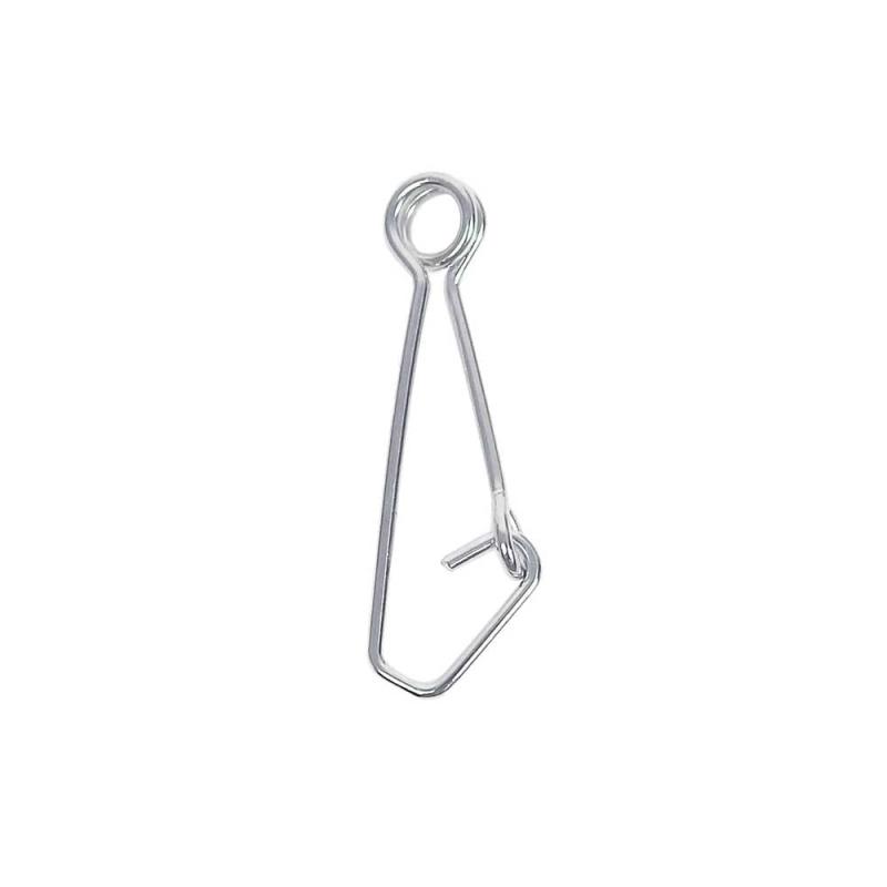 Iスナップ ステンレス クイックスナップ 30個セット #0 ～ #6 【Provare】サイズ：0 / 長さ：13mm / 強度：11Kgステンレス製で、破断強度に優れています。全体ニッケルメッキ加工処理（シルバー）。ワーム等、付け替えに...