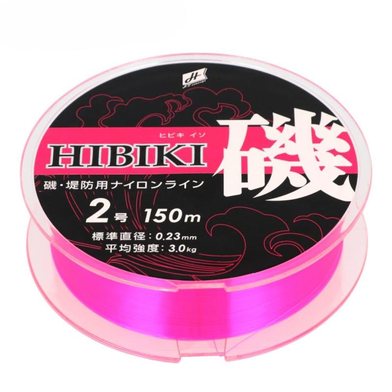 タカミヤ(TAKAMIYA) H.B concept HIBIKI 磯 150m人には見えやすく、魚には見えにくい独自のピンクカラーを採用しなやかな弾性力で強烈な魚の引きにも対応。環境美化協力商品