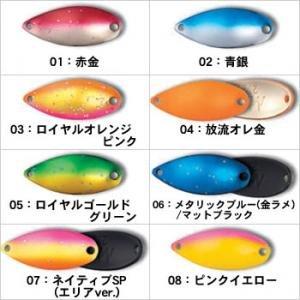 フォレスト(FOREST) ルアー ミュースタンダード 2.2g新色 No.02HOOK:バーブレスフック使用 取り付けの際にはスナップをご利用下さい。
