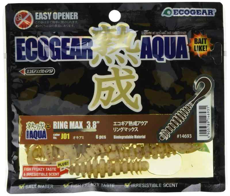 エコギア(Ecogear) ワーム 熟成アクア リングマックス