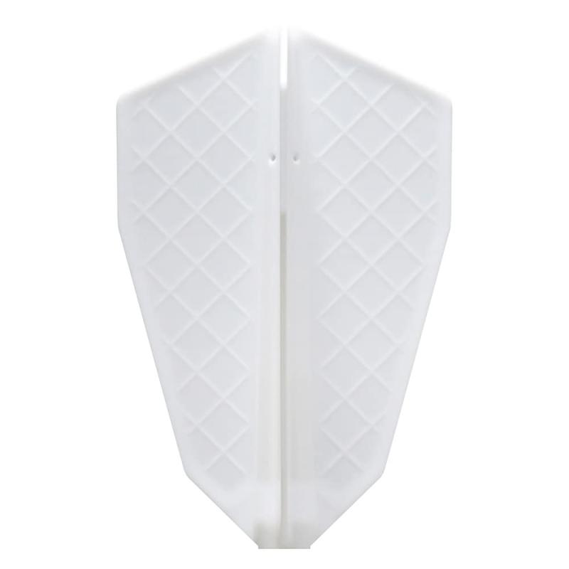 ダーツ フライト Fit Flight 【フィットフライト】 フィットフライト プロ S-2 ホワイト (Fit Flight Pro S-2 White) | 成型フライト規格 : フィットフライト形状 : S-2
