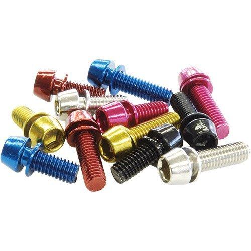 FF-R ステンレスカラーボルト・M6×20・6本入 [TL-109F-620] ゴールドブランド FF-R サイズ M6×20 重量 約5.7g 展示形態 ブリスター/台紙 素材 ステンレス 特徴 ・サビに強いステンレス製 ・豊富なカラー...