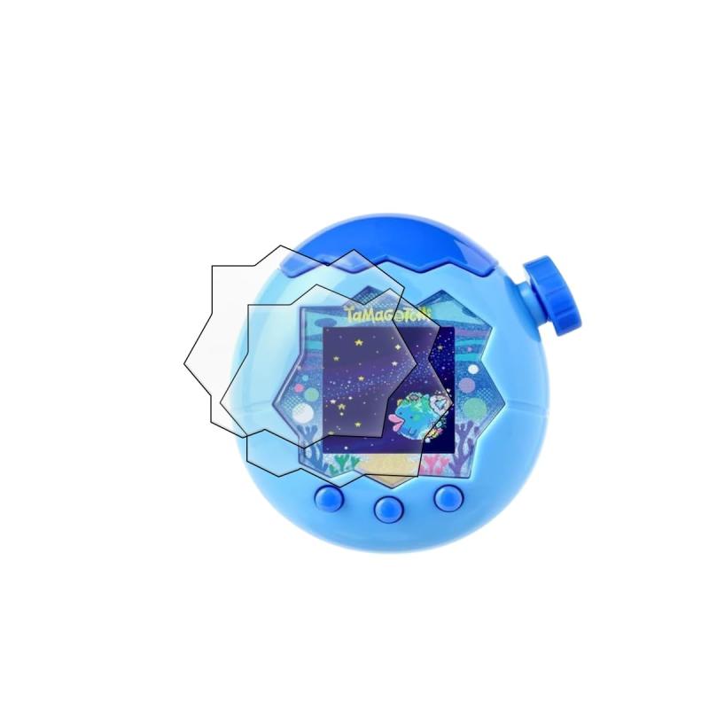 (2025発売)【2枚】 For Tamagotchi Paradise(たまごっちパラダイス) 用 ソフトフィルム 傷防止【SUNZHXIN】自動吸着 液晶保護フィルム 硬度4H 全面保護 高透過率 防水防塵落下防止指紋防止 気泡防止 T...
