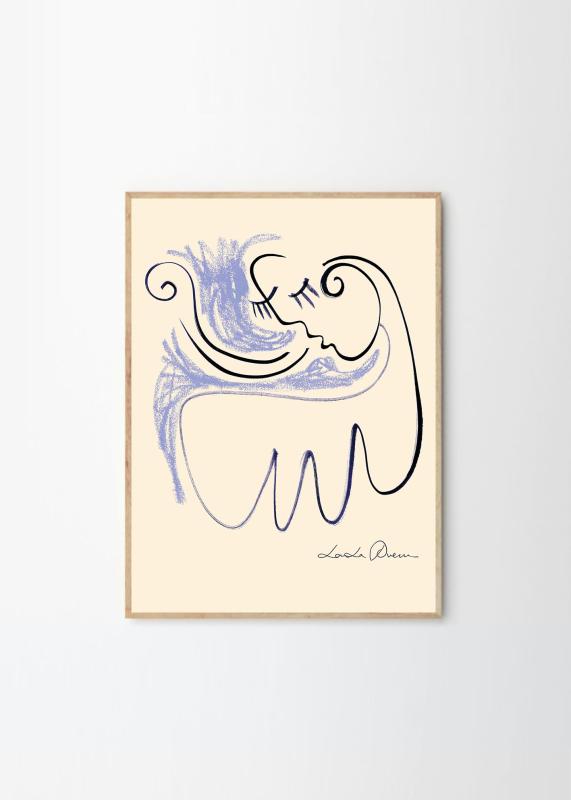 THE POSTER CLUB ポスタークラブ I'll Keep you Warm 50×70cm Loulou Avenueジークレープリントという手法でPOSTER CLUBのために特別に作成されています。ジークレープリントとはフラン...