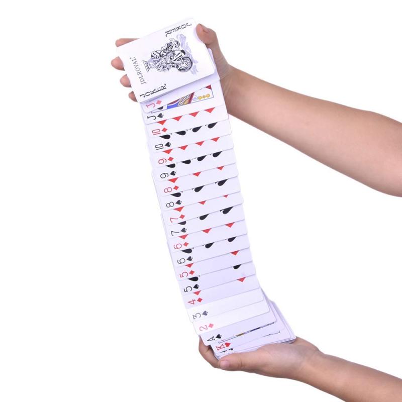 Doowops Electric Deck/カードスプリングトランプ フルデックデック 滝カード ウォーターフォールトランプ カード引き ポーカートリック 近景マジック道具 (赤)1組全てがつながっているバージョンです。私自身長年愛用してい...