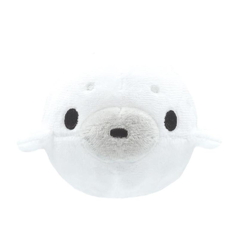 オスト(Osute) コロぐるみ アザラシ ポリエステル 2708 101サイズ：高さ8.9-9.9cm/横幅8.8-11cm/奥行10.5-11cm/重さ約105g素材：ポリエステル