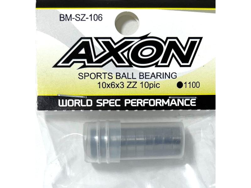 AXON SPORTS BALL BEARING 10x6x3 ZZ 10pic BM-SZ-106AXONスポーツボールベアリングは、アクソンクオリティのエコノミーベアリングシリーズです。多彩なサイズをラインナップし、あらゆるカテゴリーで...