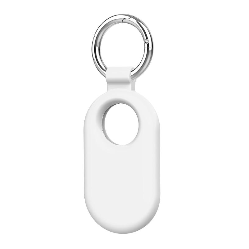 For Galaxy SmartTag2 保護ケース 【JIAYJP】Galaxy SmartTag2 トラッカー用保護カバー 軽量 薄型 滑り止め 収納カバー 紛失防止 全面保護 Galaxy SmartTag2 アクセサリー（ホワイト）...