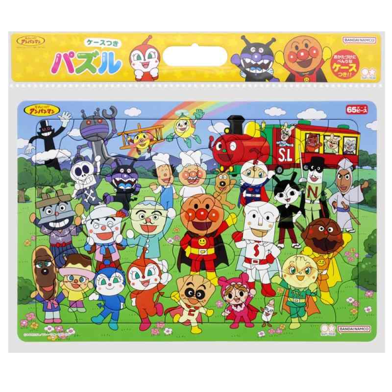 サンスター文具 パズルしようよ アンパンマンパズルの完成見本にもなるシートが1枚入ります本体サイズ:W374mm×H251mm×D5mm