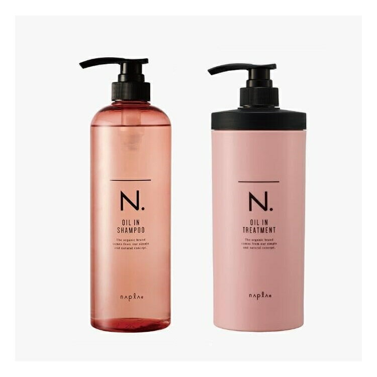 商品詳細 商品名 N. オイルインシャンプー 750mL＆N. オイルイントリートメント 650g 内容量 シャンプー 750mL、トリートメント 650g シャンプー使用方法 髪をよくしめらせてから適量を髪につけ、泡立てて洗った後よくすす...