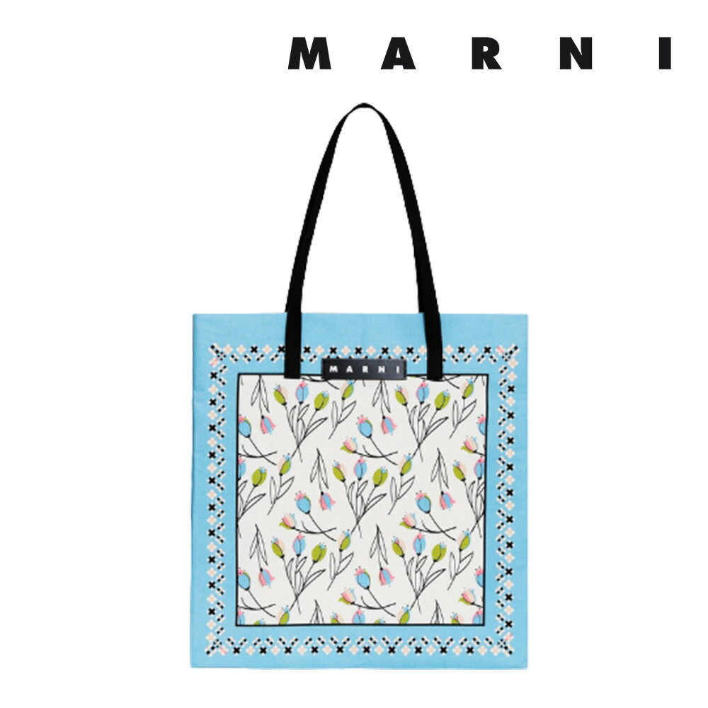 ブランド マルニ / MARNI カテゴリー カバン トートバッグ 型番 apbag-marni05-e27 モデル フラワーカフェ カラー チューリップ 種類 バンダナトート サイズ 縦：45cm × 横：45cm × ハンドル高さ：27...