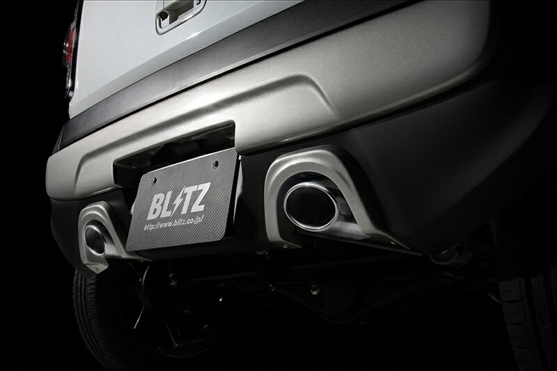 車メーカーSUZUKIスズキ車種HUSTLERハスラー型式MR31S年式H26.1〜 (2014/01〜)エンジンR06A過給器ターボ品番60172メーカー名BLITZブリッツ品名エアロスピード Rコンセプト マフラーガーニッシュカラー未塗...