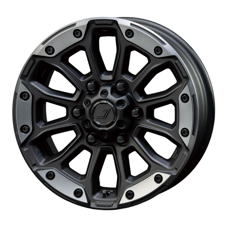 JAN4580434542773品名ホイール MJCR#C216 16×6.5J 6H PCD.139.7 +38 FLAT BLACK/TMC 1本 ハイエース仕様設定車種：ハイエースサイズ：16×6.5J inset38PCD：6H-1...